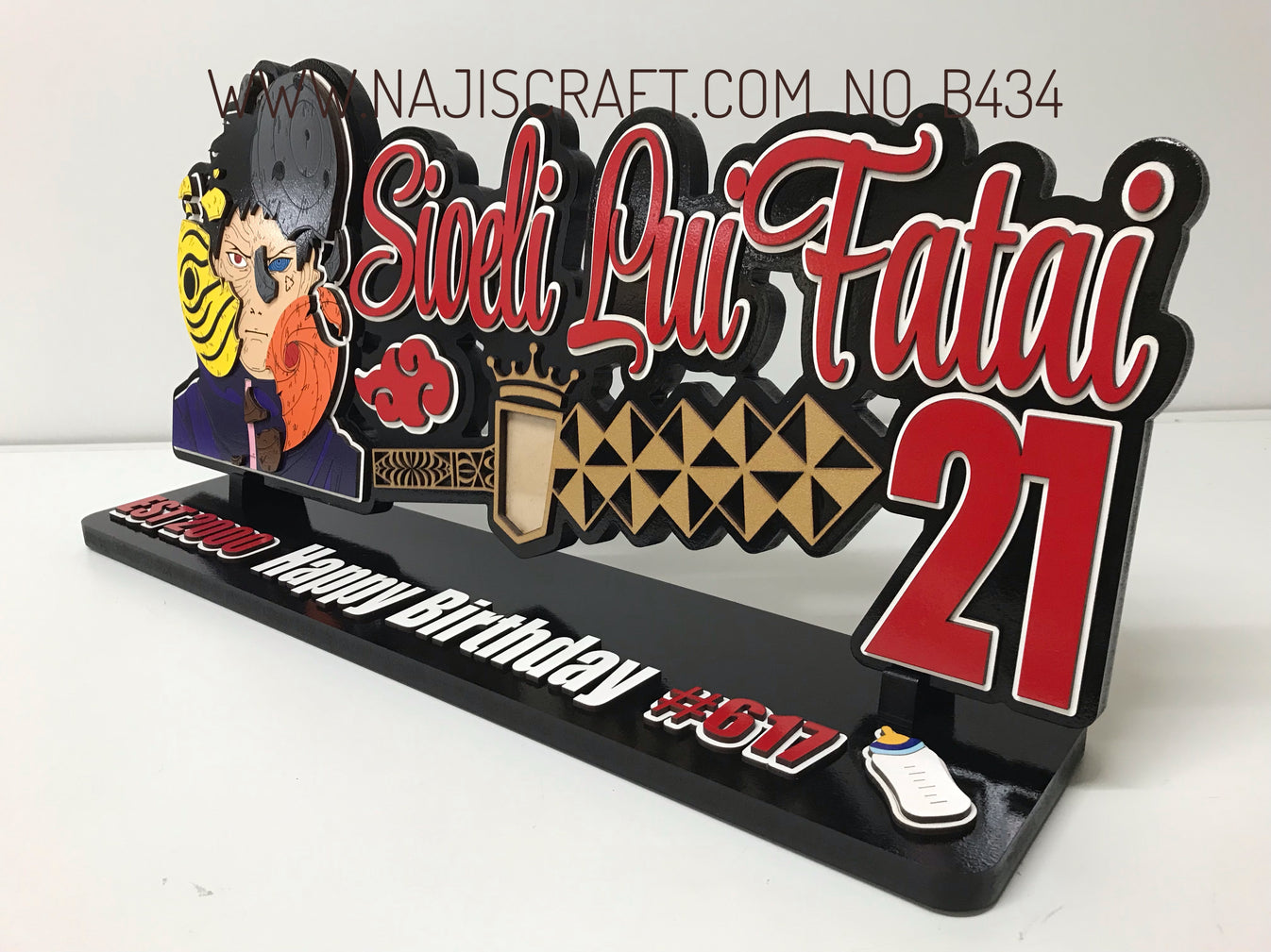 B434 Anime 21st Key – Naji's Craft